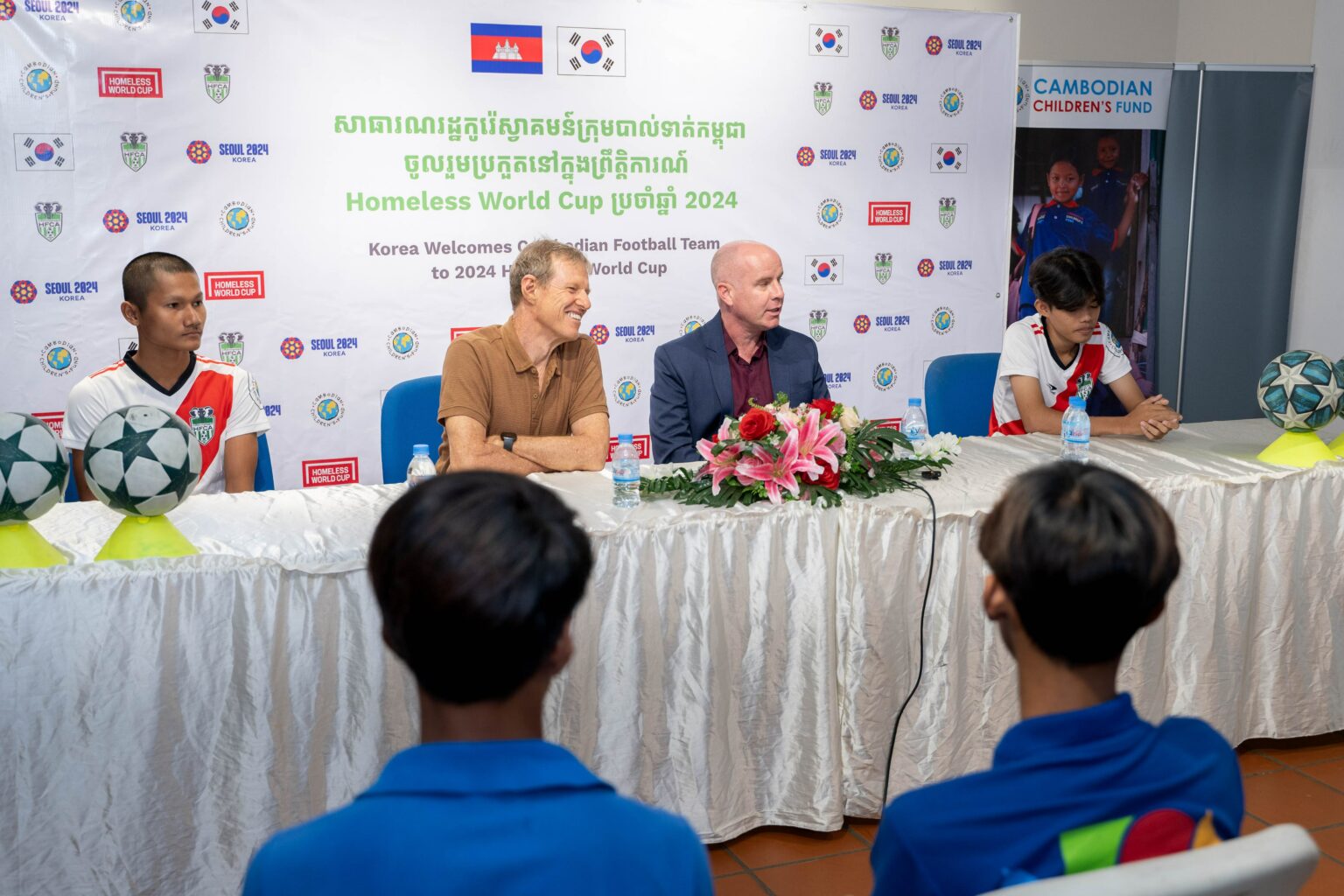 Cambodian football team travel to Korea - When in Phnom Penh